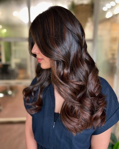 20 Warm Brown Hair Color Ideas: Medium, Light, Dark, Balayage & Highlights