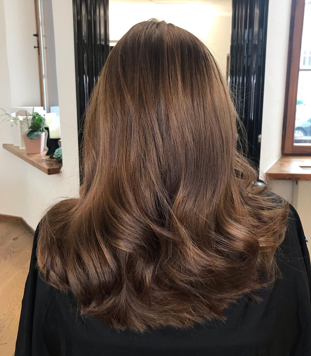 20 Warm Brown Hair Color Ideas: Medium, Light, Dark, Balayage & Highlights