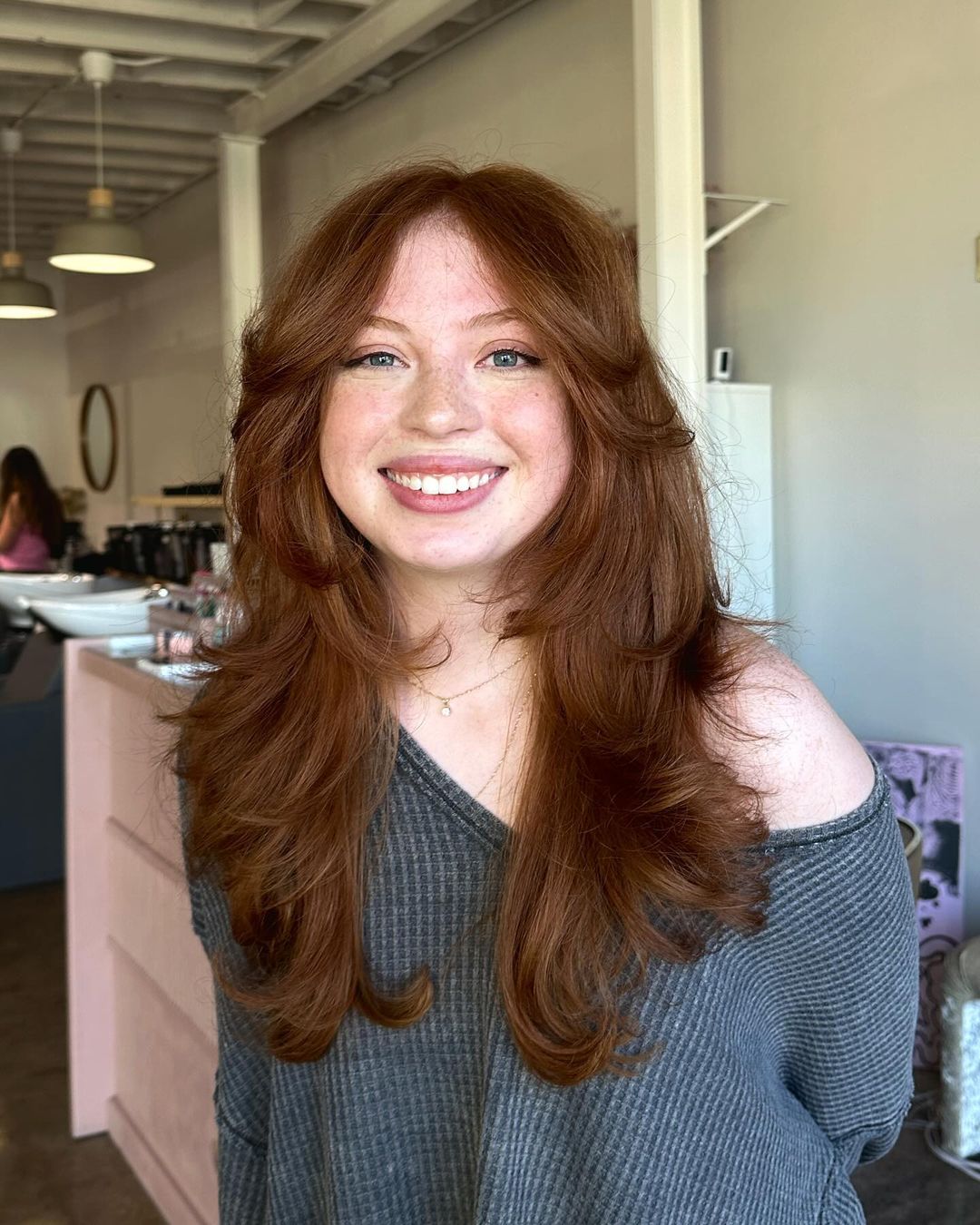 23 Ideas for Front Layers Long Hair 2025 | Butterfly Haircut & Curtain ...