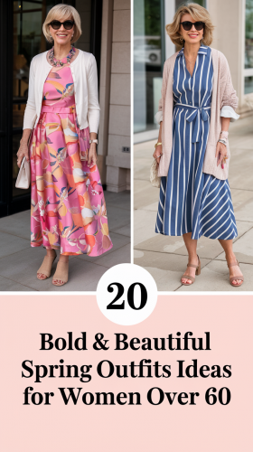 Bold & Beautiful Spring Outfits Ideas for Women Over 60 - 2025 | 20 ...