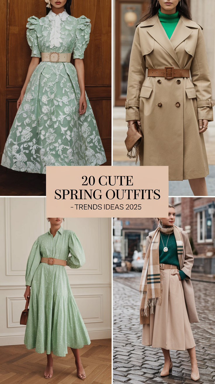 20 Cute Spring Outfits - Trends & Ideas 2025 for Women: Aesthetic ...