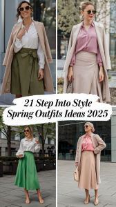 Step into Style: 21 Spring Outfit Ideas 2025 – Parisian, Scandinavian ...