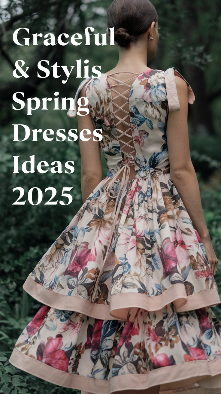 Graceful & Stylis Spring Dresses Ideas 2025 - 21 Cute & Casual Outfit ...