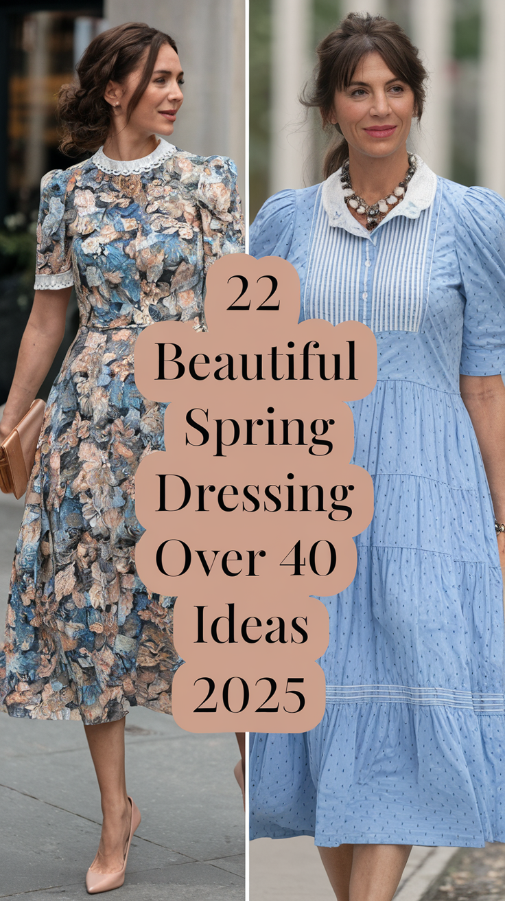 Beautiful Spring Dressing Over 40 Ideas 2025 - 22 Stylish Outfit Ideas ...