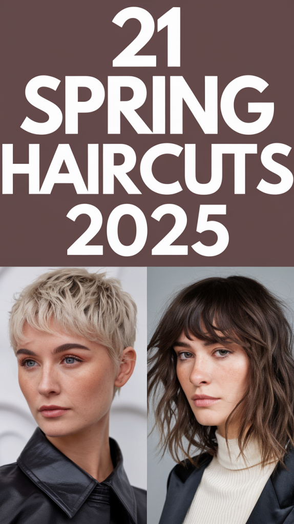 21 Fresh Spring Haircuts 2025 - Cute Medium, Short, and Long Hair Trends