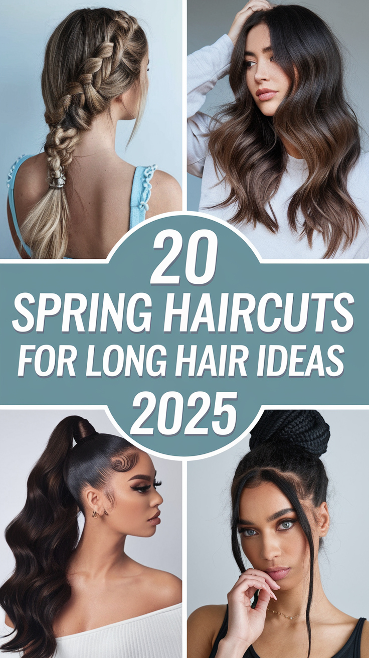 Spring Haircuts for Long Hair Ideas 2025 - 20 Trendy Styles with Layers ...