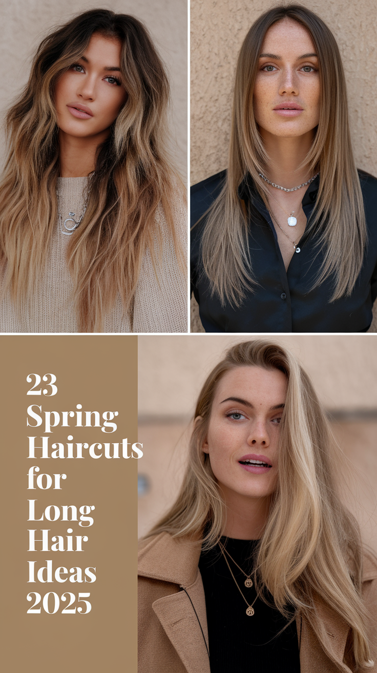 23 Spring Haircuts for Long Hair Ideas 2025 – Trendy Styles with Bangs ...
