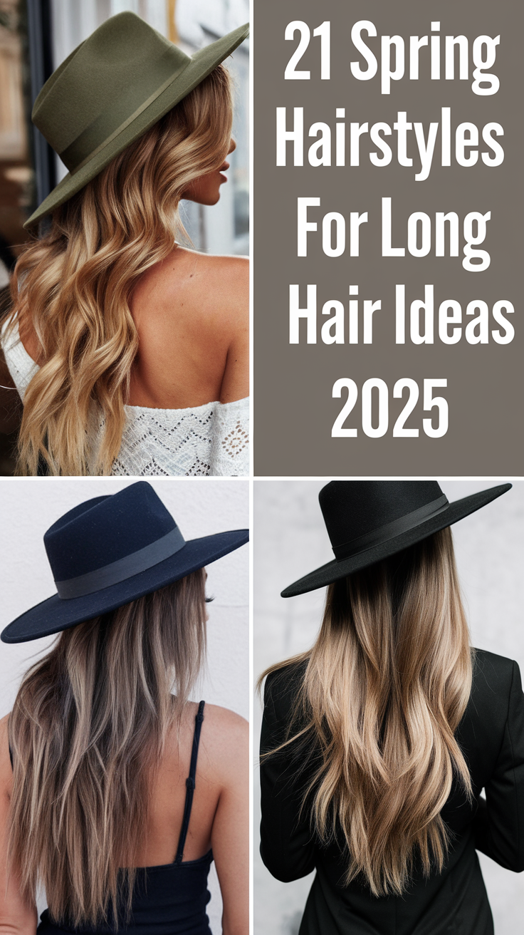 Spring Hairstyles for Long Hair Ideas 2025 - 21 Cute and Easy Trends