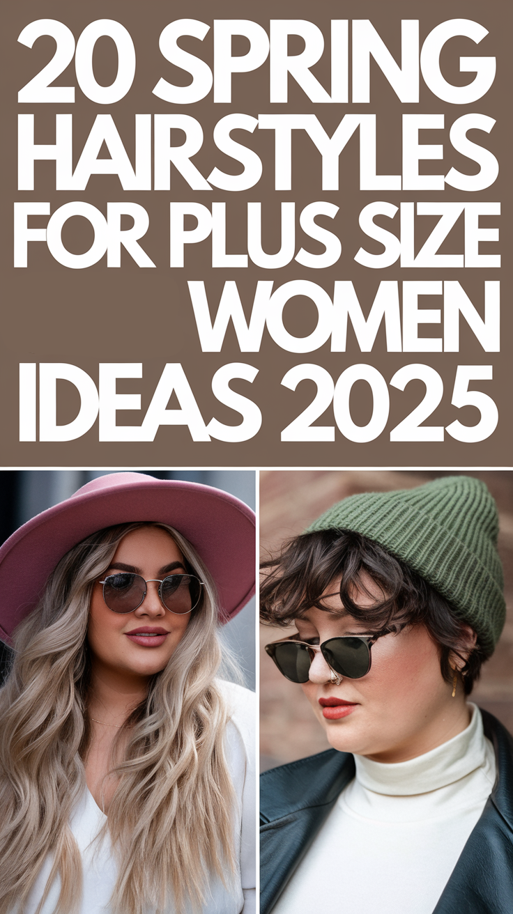 20 Spring Hairstyles for Plus Size Women Ideas 2025 - Bob, Pixie, and ...