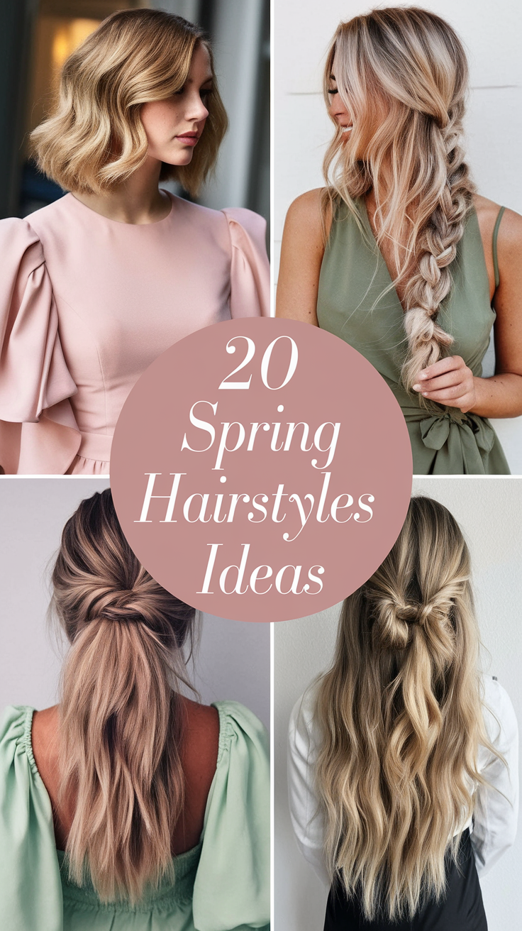 Discover 20 Spring Hairstyles Ideas 2025 - Cute, Easy, and Fun for All ...