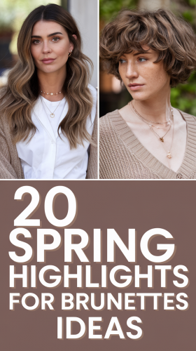 Spring Highlights for Brunettes Ideas 2025 – 20 Stunning Hair Color ...