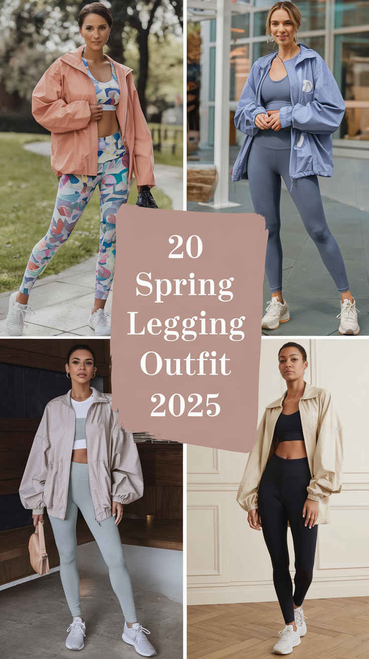 20 Cute and Casual Spring Legging Outfit Ideas for 2025 – Perfect for ...
