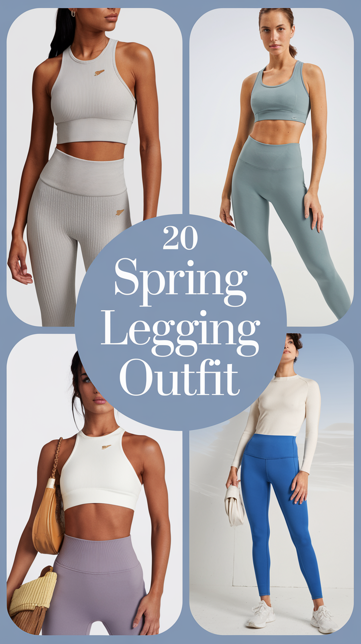 20 Cute and Casual Spring Legging Outfit Ideas for 2025 – Perfect for ...