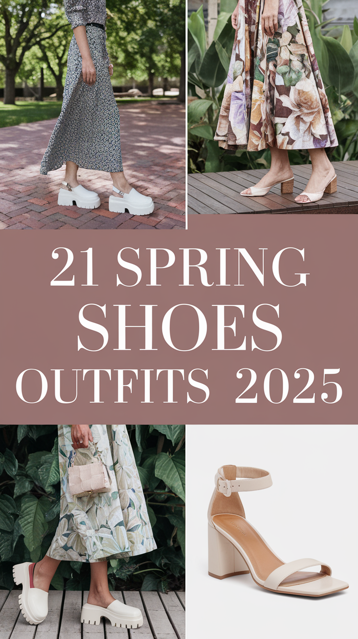 21 Spring Shoes Outfits 2025: Trendy Ideas for Men and Women – Tennis ...