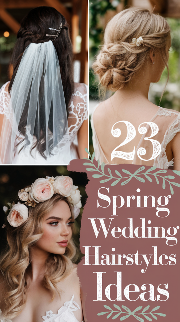 23 Spring Wedding Hairstyles Ideas 2025: Perfect Looks for Brides ...