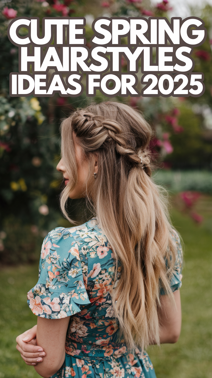 Cute Spring Hairstyles Ideas for 2025 - 20 Easy and Stylish Looks for ...