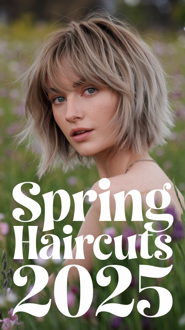 21 Fresh Spring Haircuts 2025 - Cute Medium, Short, and Long Hair Trends