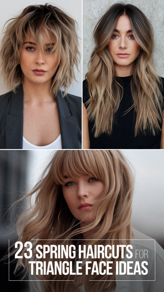 23 Best Spring Haircuts for Triangle Face Shape Ideas 2025 – Perfect ...