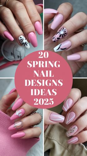 20 Stunning Spring Nail Designs Ideas 2025 – Short, Almond, Acrylic ...