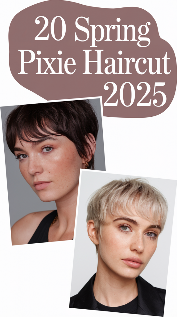 Spring Pixie Haircut 2025 – 20 Trendy Ideas | Short, Long, Messy, Curly ...