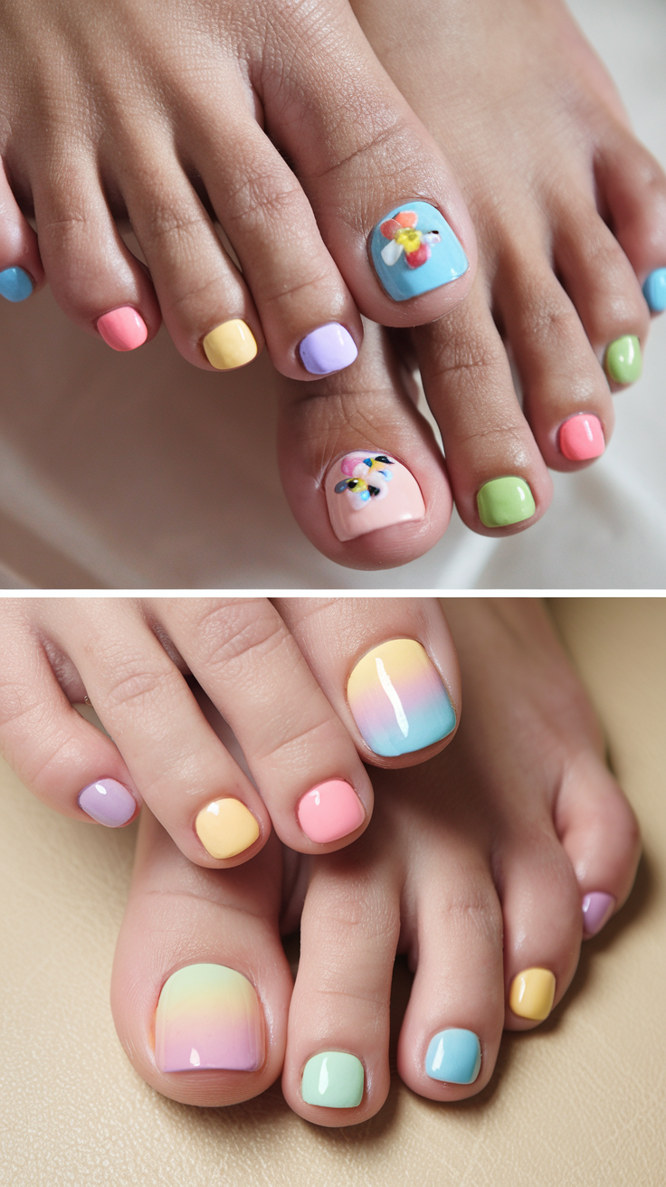 Spring Toe Nail Colors 2025 – 20 Cute Pedicure Ideas for Fair & Dark Skin