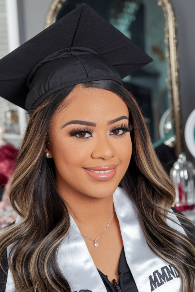 21 Graduation Hairstyles with Cap Ideas 2025 – Curly, Short, Long ...