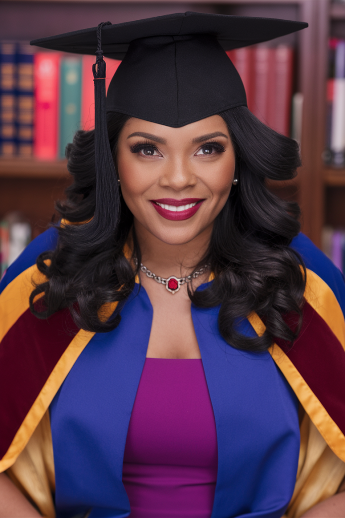 21 Graduation Hairstyles with Cap Ideas 2025 – Curly, Short, Long ...