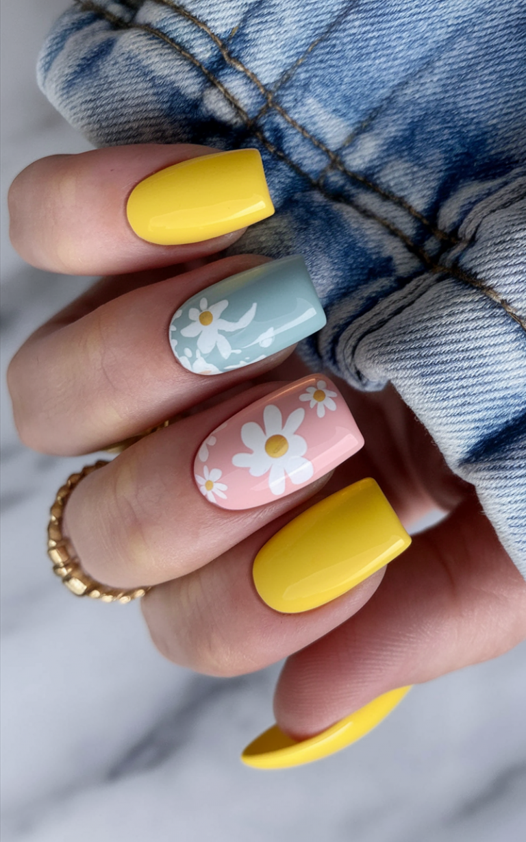 20 Easter Nails Color Ideas 2025 – Pretty Pastel, Spring Almond & Cute ...