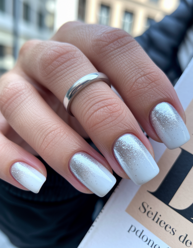 20 White Spring Nails Ideas 2025 – Elegant Acrylic, Almond, Square ...