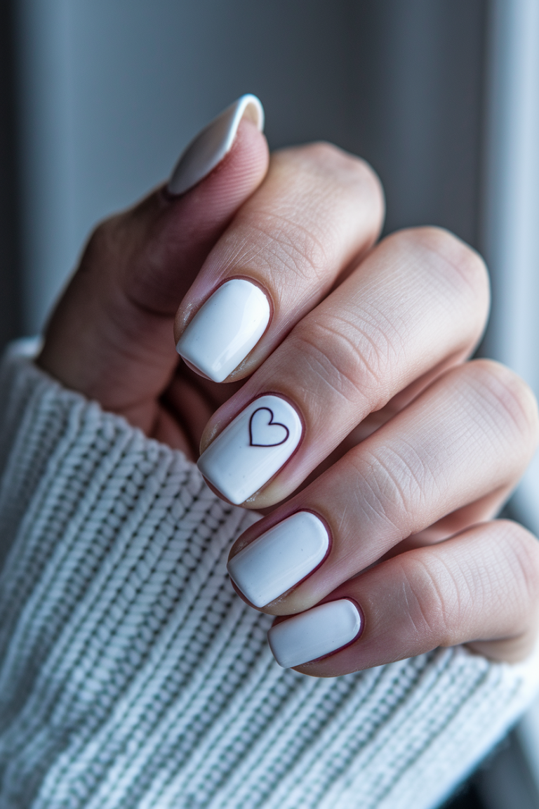 20 White Spring Nails Ideas 2025 – Elegant Acrylic, Almond, Square ...