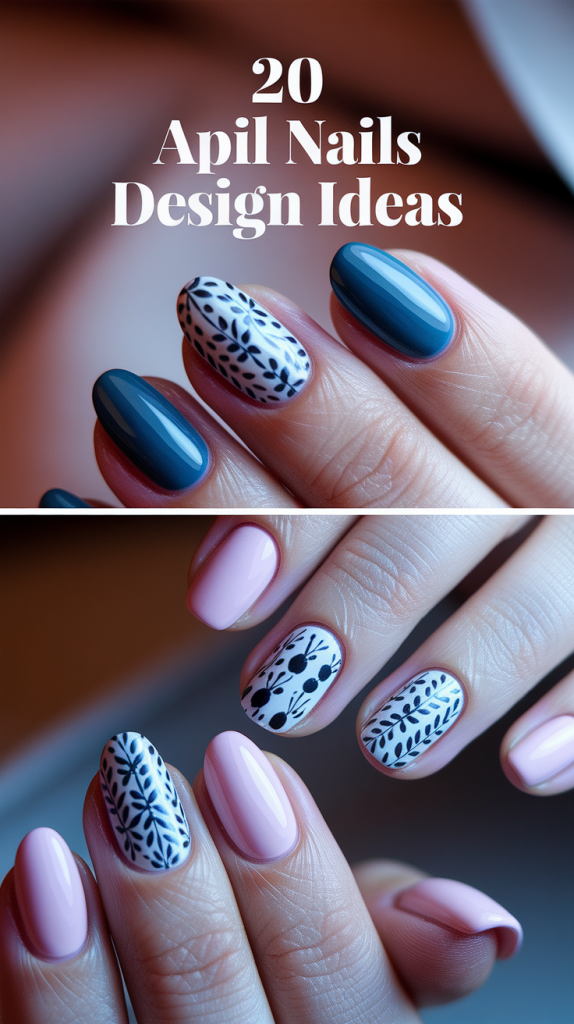 April Nails Design Ideas 2025 – Cute Almond, Square & Short Styles for ...