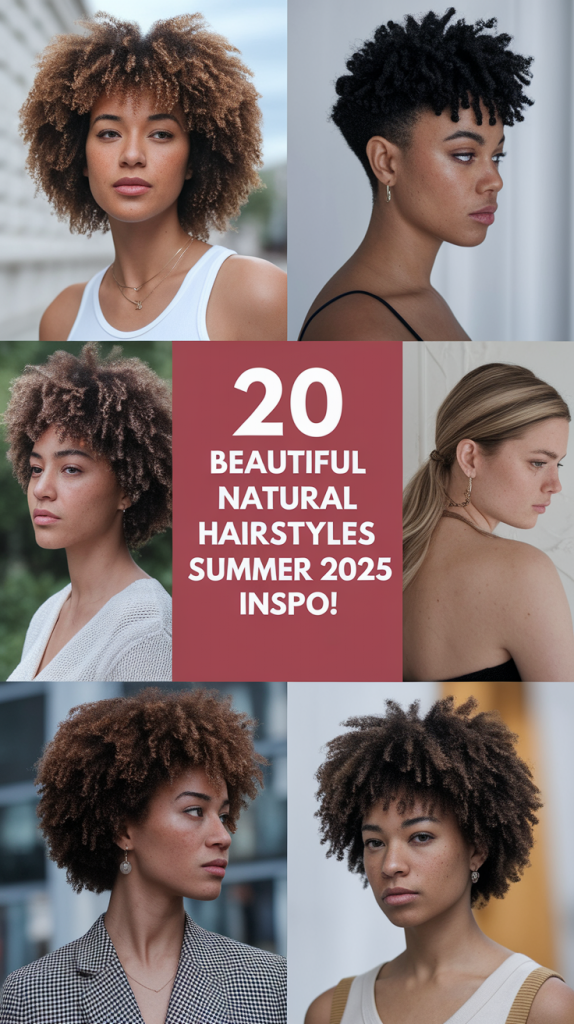 Beautiful Natural Hairstyles – Summer 2025 Inspo! | 20 Best Ideas for ...