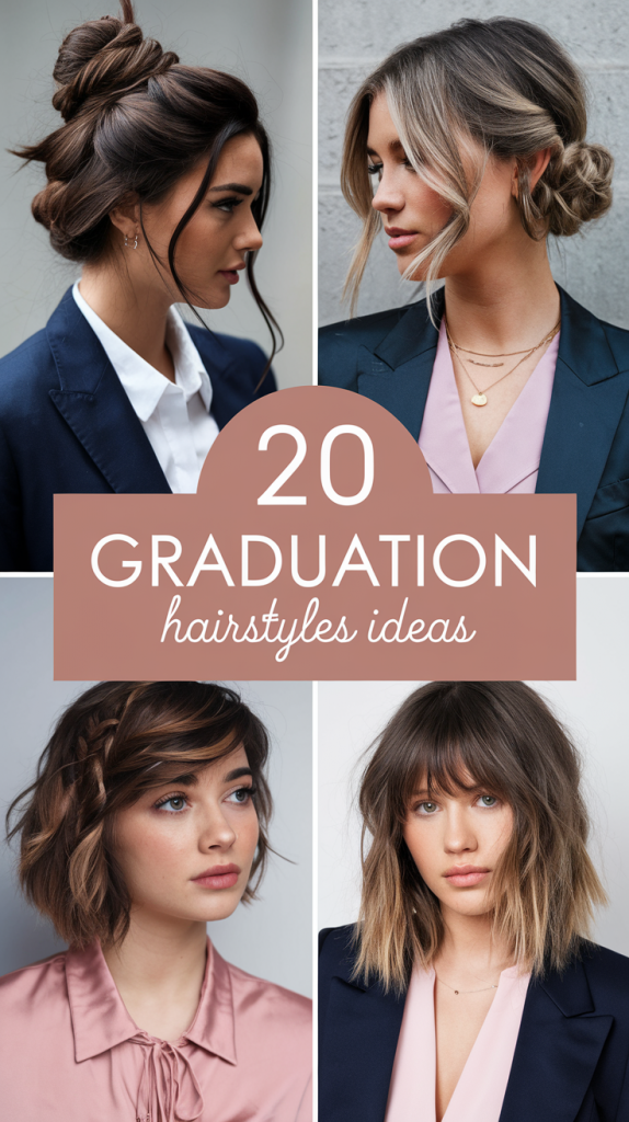 Graduation Hairstyles Ideas 2025 – 20 Best Looks for Long, Short, Curly ...
