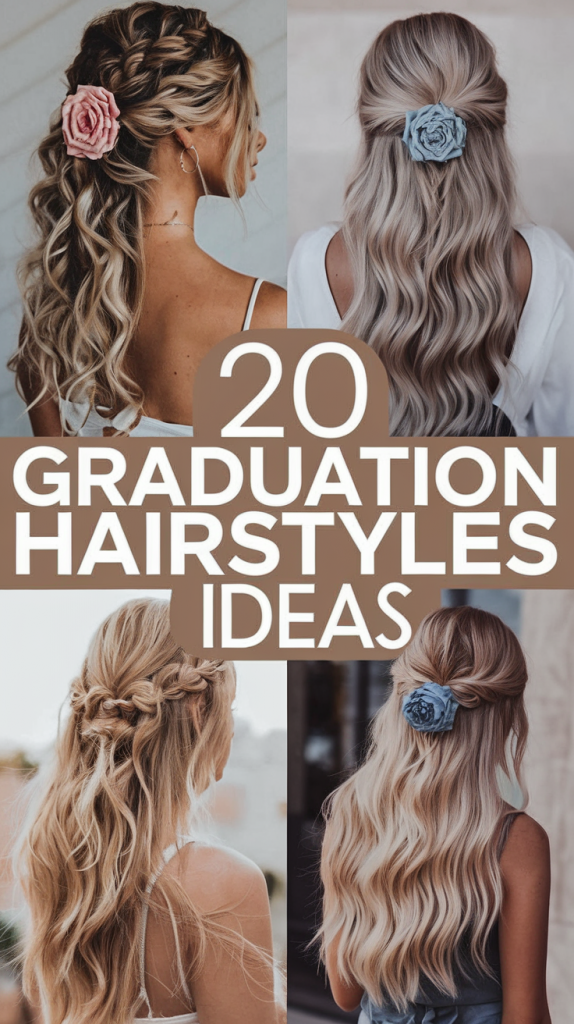 Graduation Hairstyles Ideas 2025 – 20 Best Looks for Long, Short, Curly ...