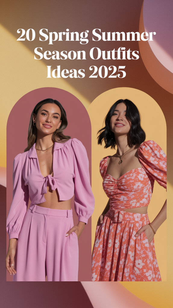 20 Spring Summer Season Outfits Ideas 2025 – Fashion, Trends & Seasonal ...