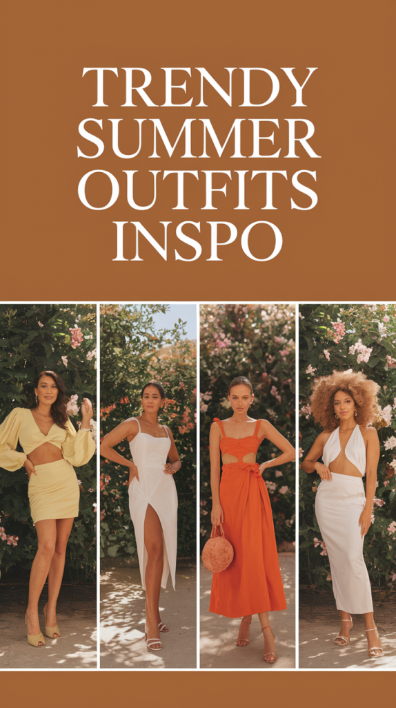 Trendy Summer Outfits Inspo 2025 - 20 Ideas for Casual, Modest & Baddie ...