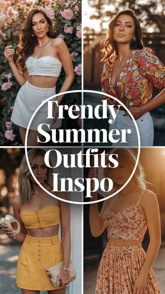 Trendy Summer Outfits Inspo 2025 - 20 Ideas for Casual, Modest & Baddie ...