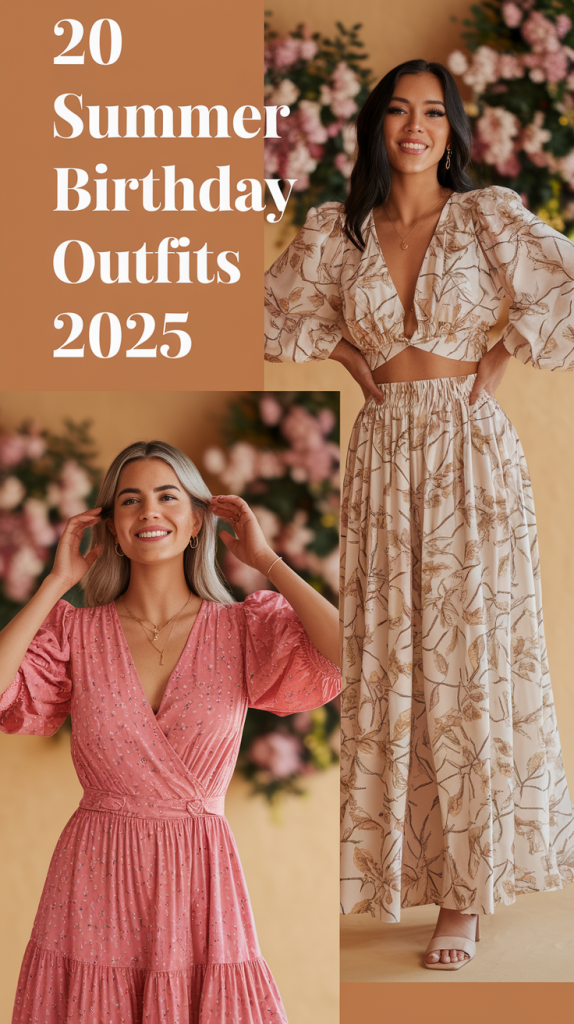 20 Summer Birthday Outfits 2025 – Cute, Baddie & Classy Ideas for Women