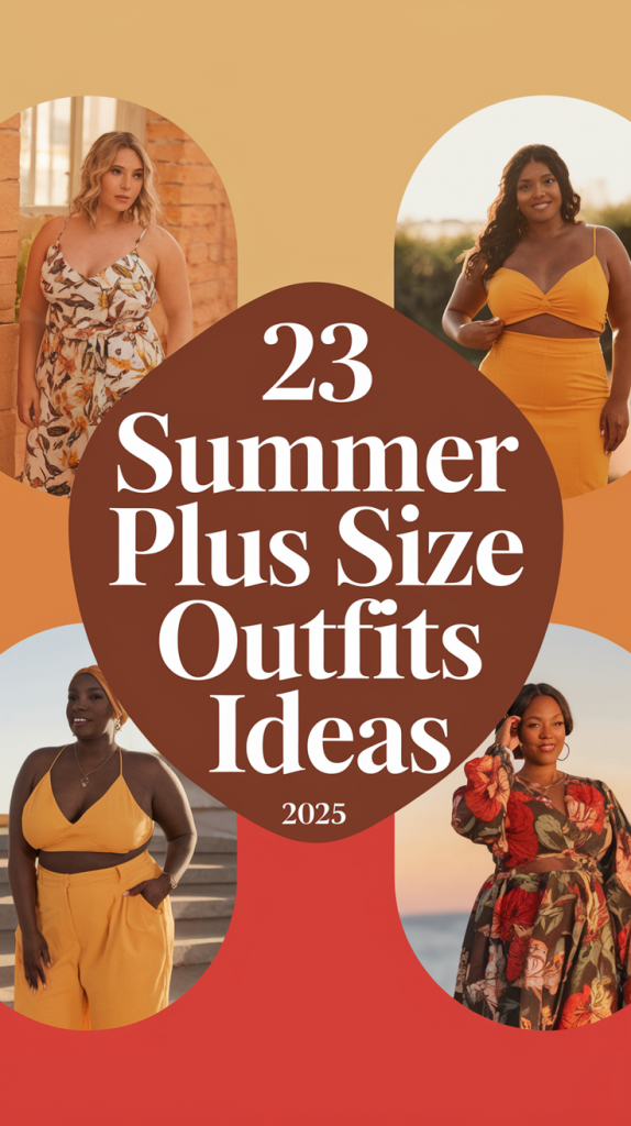 23 Summer Plus Size Outfits Ideas 2025 – Casual, Cute, Work, Beach ...