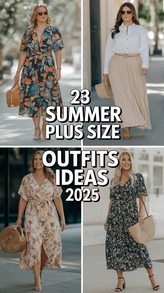 23 Summer Plus Size Outfits Ideas 2025 – Casual, Cute, Work, Beach ...