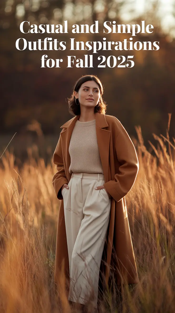 Casual and Simple Outfits Inspirations for Fall 2025 | Brunch-Ready Looks