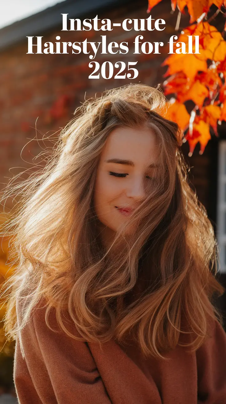 Insta-Cute Hairstyles for Fall 2025 – Easy & Stylish Ideas