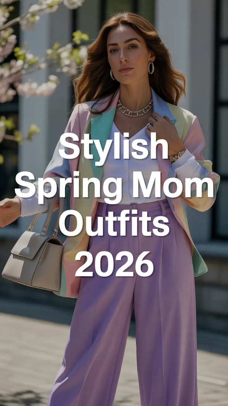 Stylish Spring Mom Outfits 2026 – Easy & Comfy Spring Outfit Ideas for Moms
